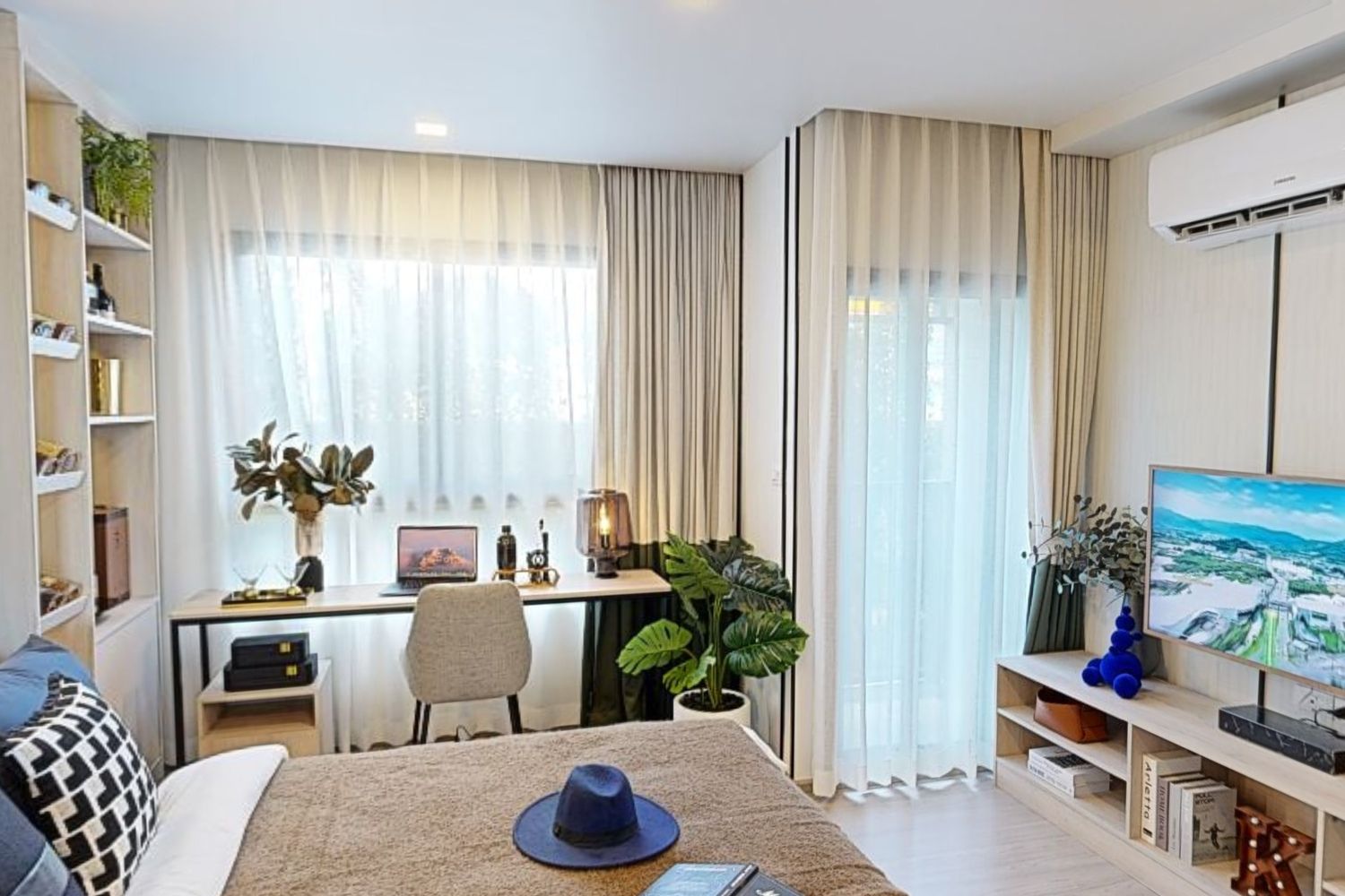 Virtual Tour of THE BASE Bukit Phuket 1A 26.25 - 27.00 sq.m.