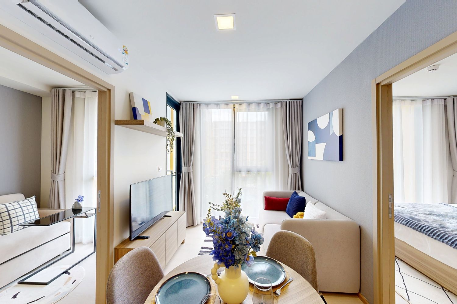 Virtual Tour of THE BASE Rise : R4H : 1C-2 34.75 sq.m.