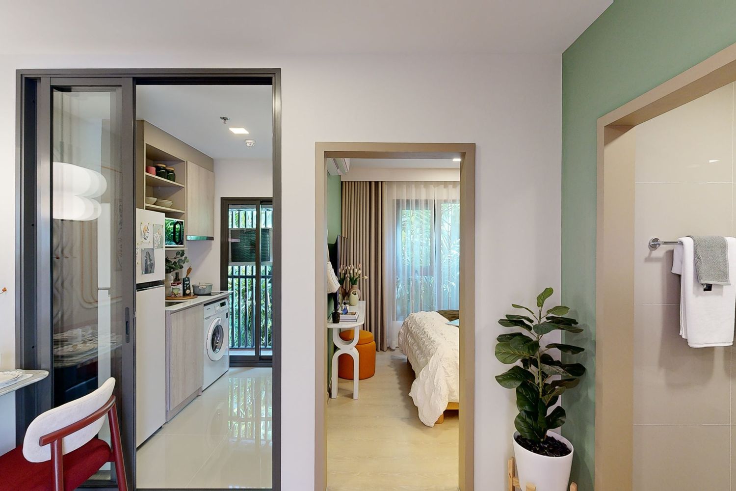 Virtual Tour of THE BASE Wongsawang 1 BM 29.50-29.75 sq.m.