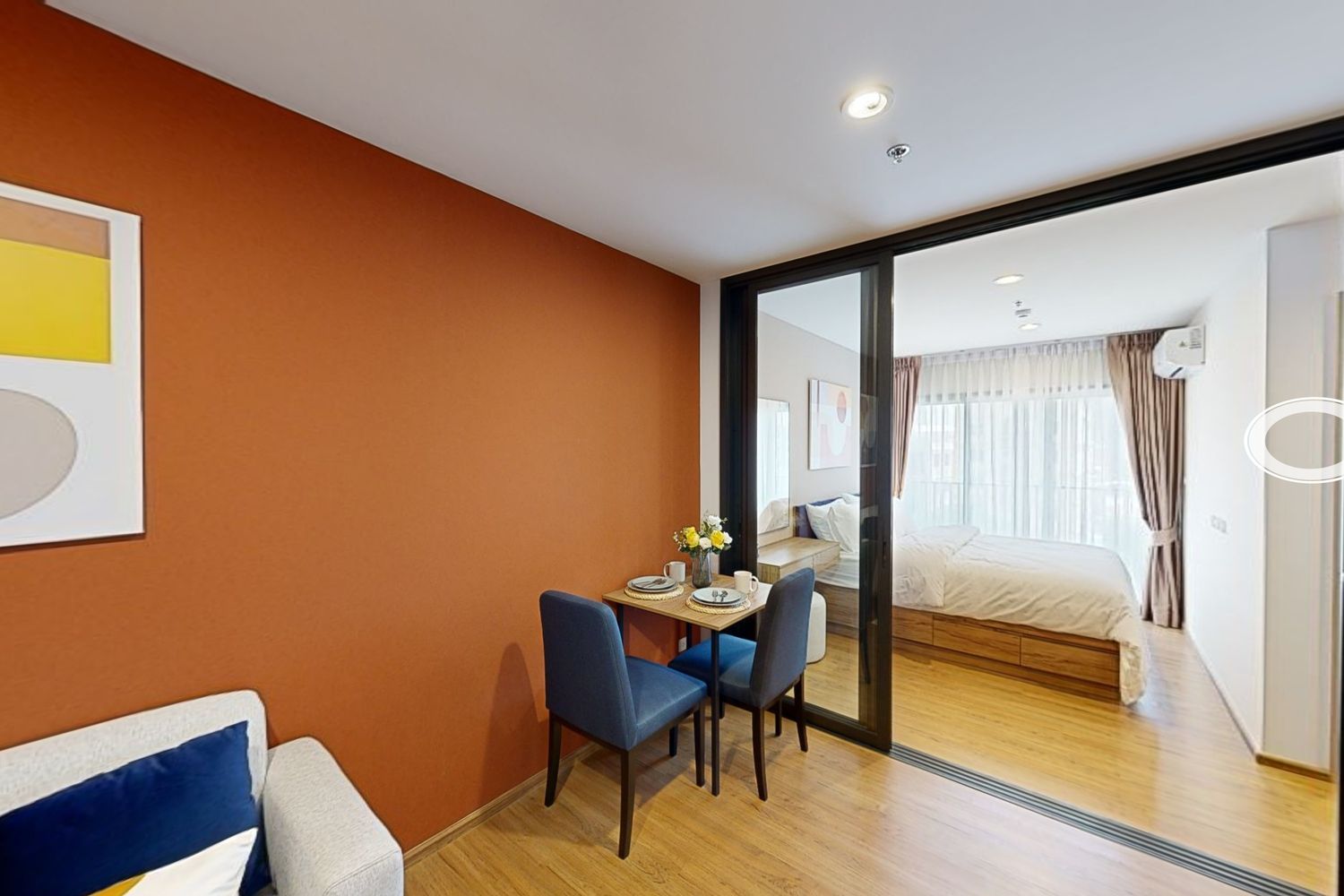 Virtual Tour of THE LINE Vibe Type 1C : 1 BR. 36.25 – 36.50 sq.m.