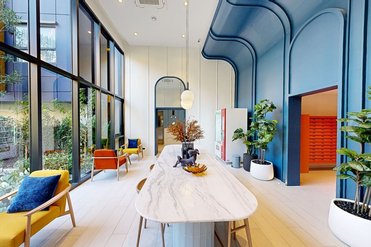 Virtual Tour of The Living Room, Co-working Space, Entertainment Room ...