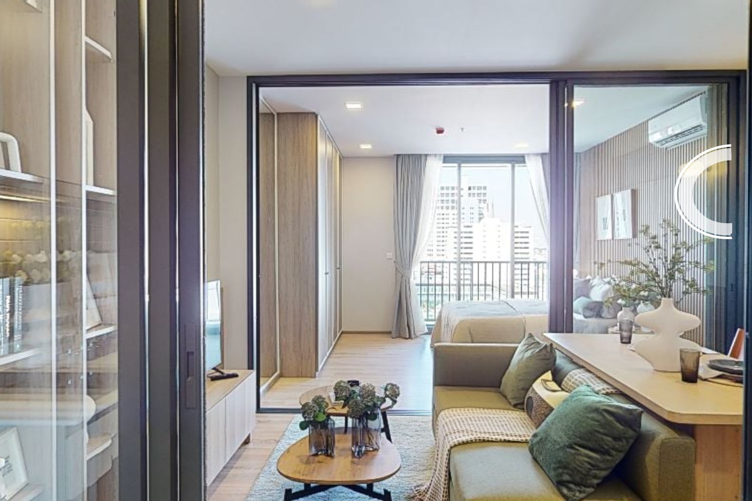 Virtual Tour of XT Phayathai 1 Bedroom 41.75 sq.m.
