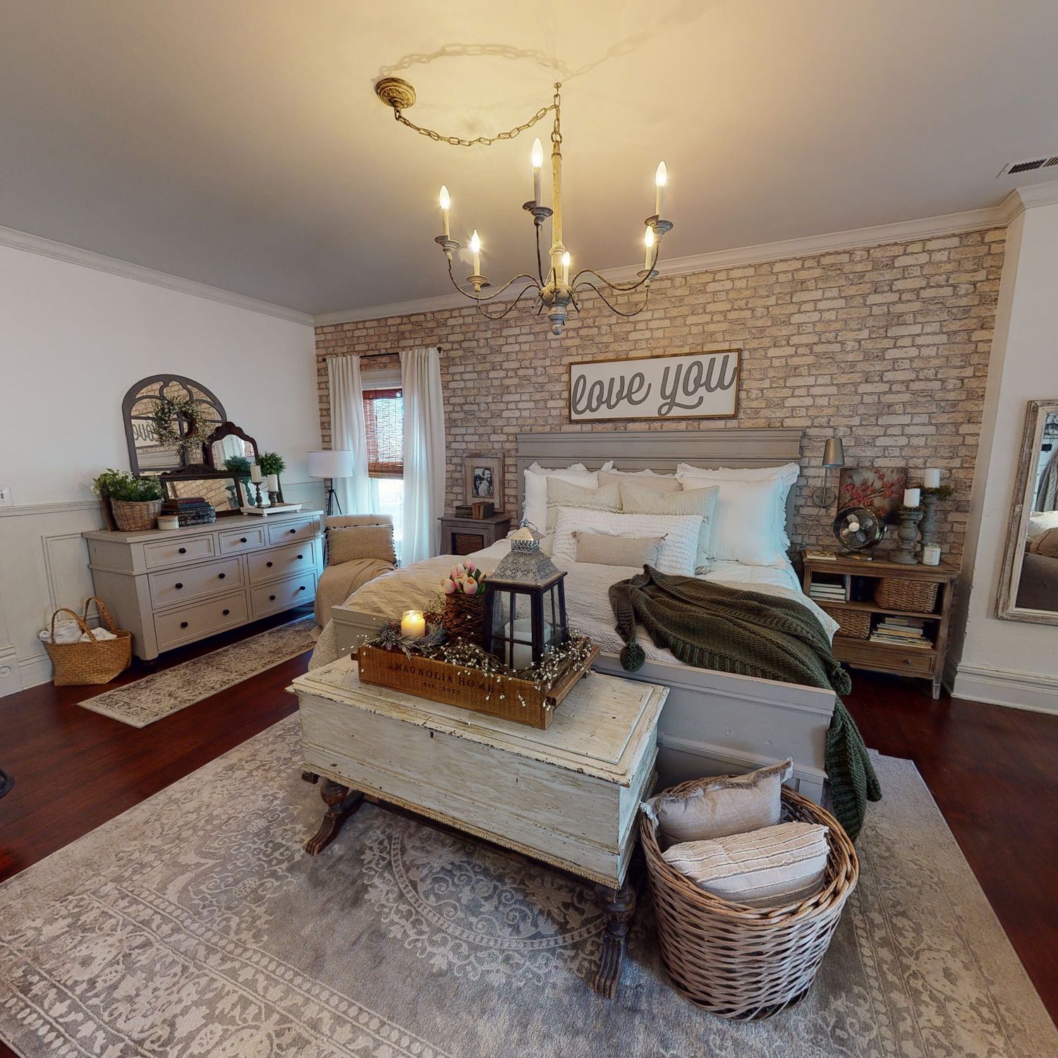 Tour Primary Bedroom in The Old House on Main from theoldhouseonmain on ...